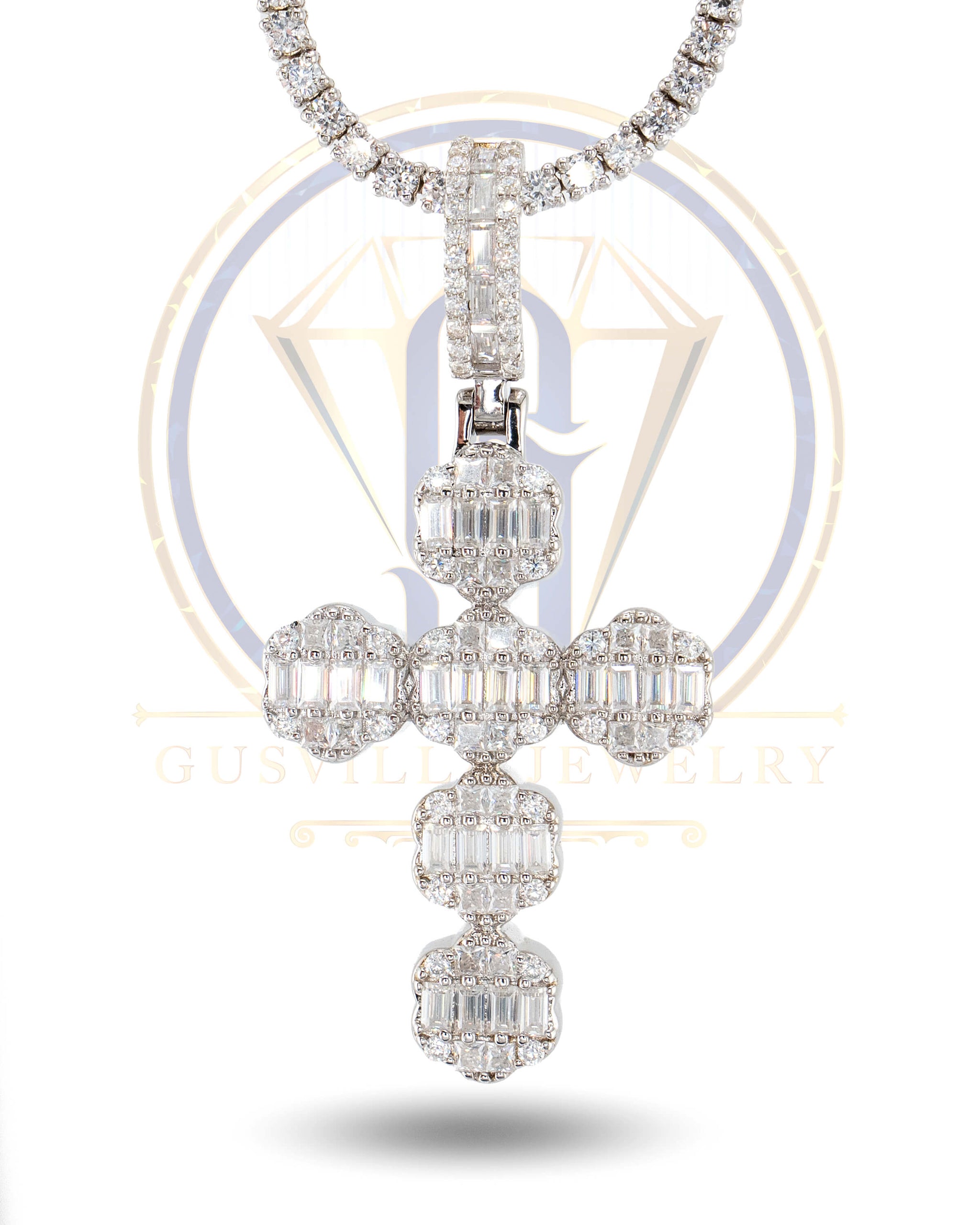 Separated Cross Pendant