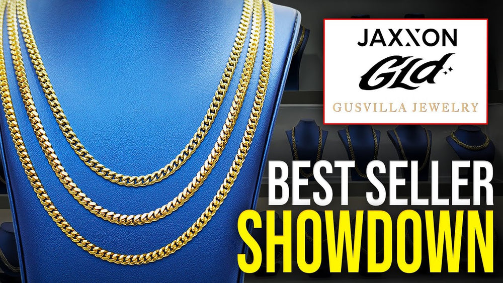 Miami Cuban Link Chains – Premium Gold Chains for Men | Gus Villa Jewelry