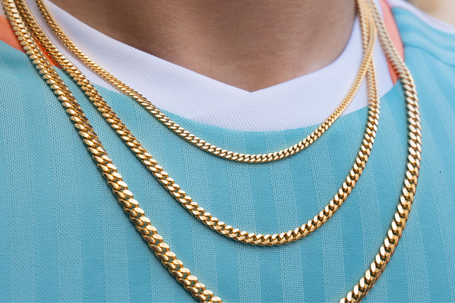 Miami Cuban Link Chains – Premium Gold Chains for Men | Gus Villa Jewelry