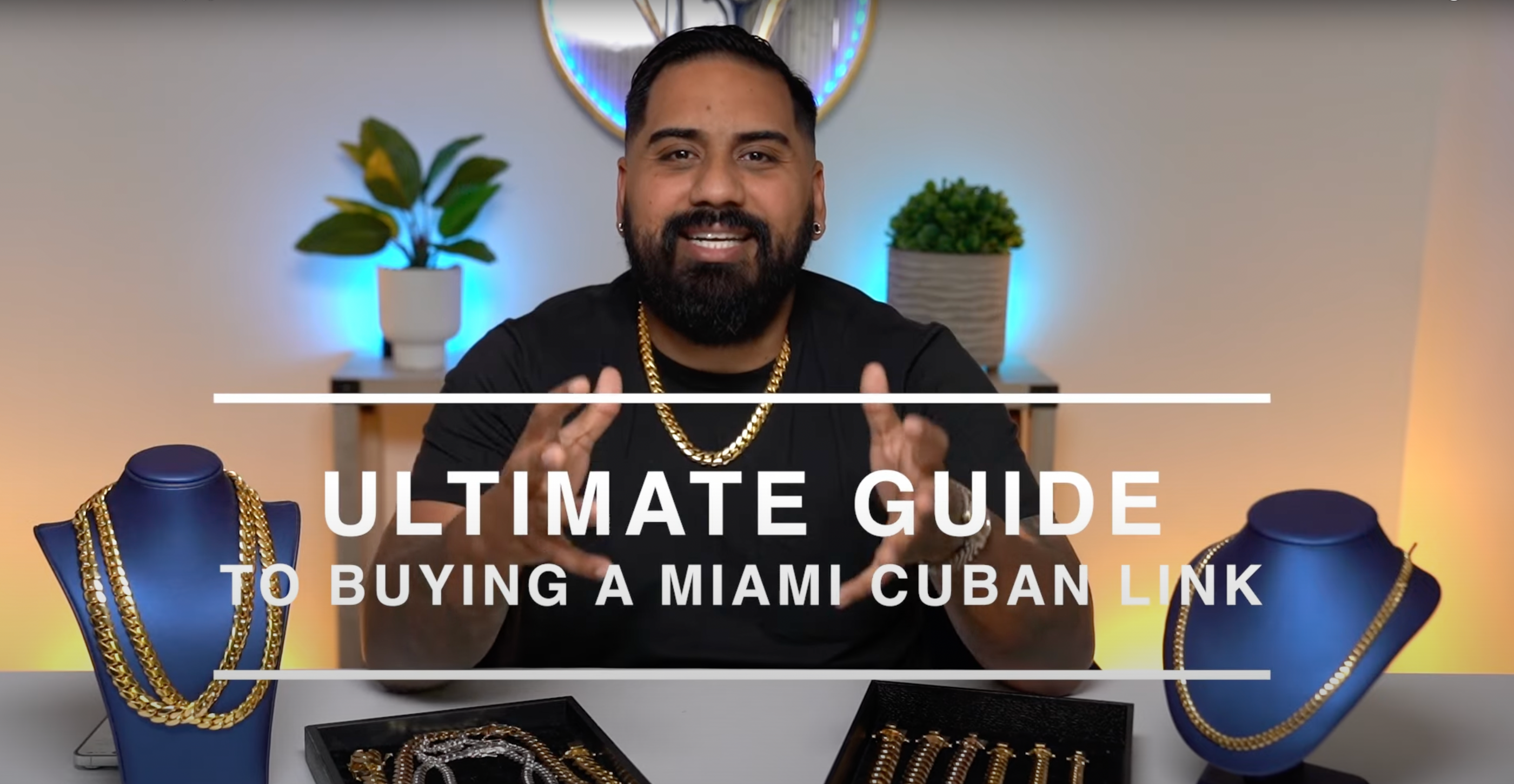 Silver Cuban Link Chains